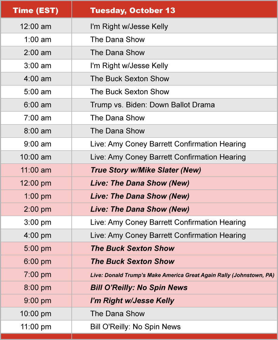 Guide – The First TV