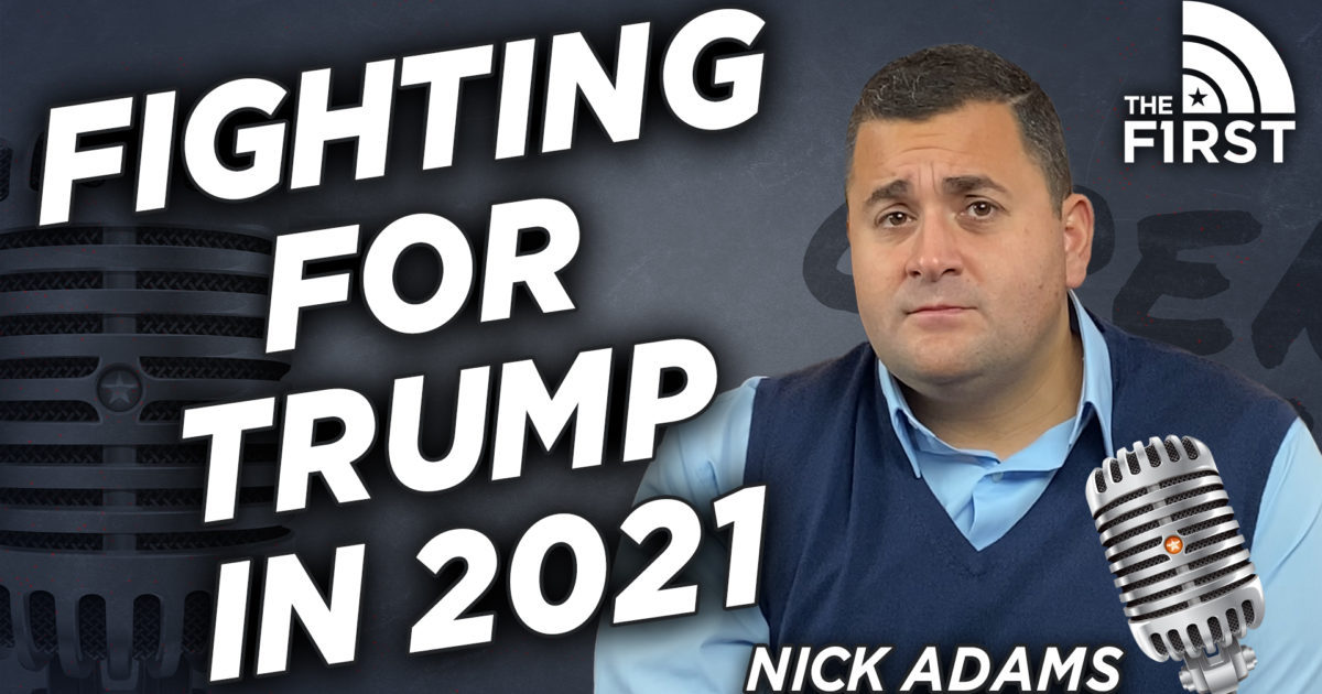 GOP: FIGHT FOR TRUMP | Nick Adams – The First TV