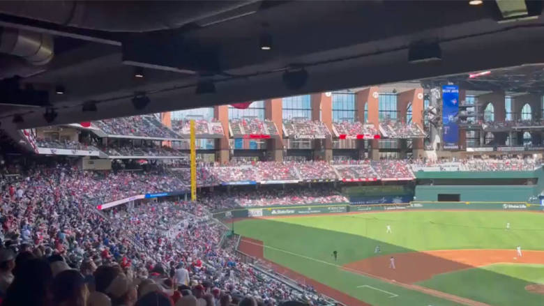 TX SHOWS UP: 40,000 Fans Pack the Stands for Texas Rangers Opening Day ...