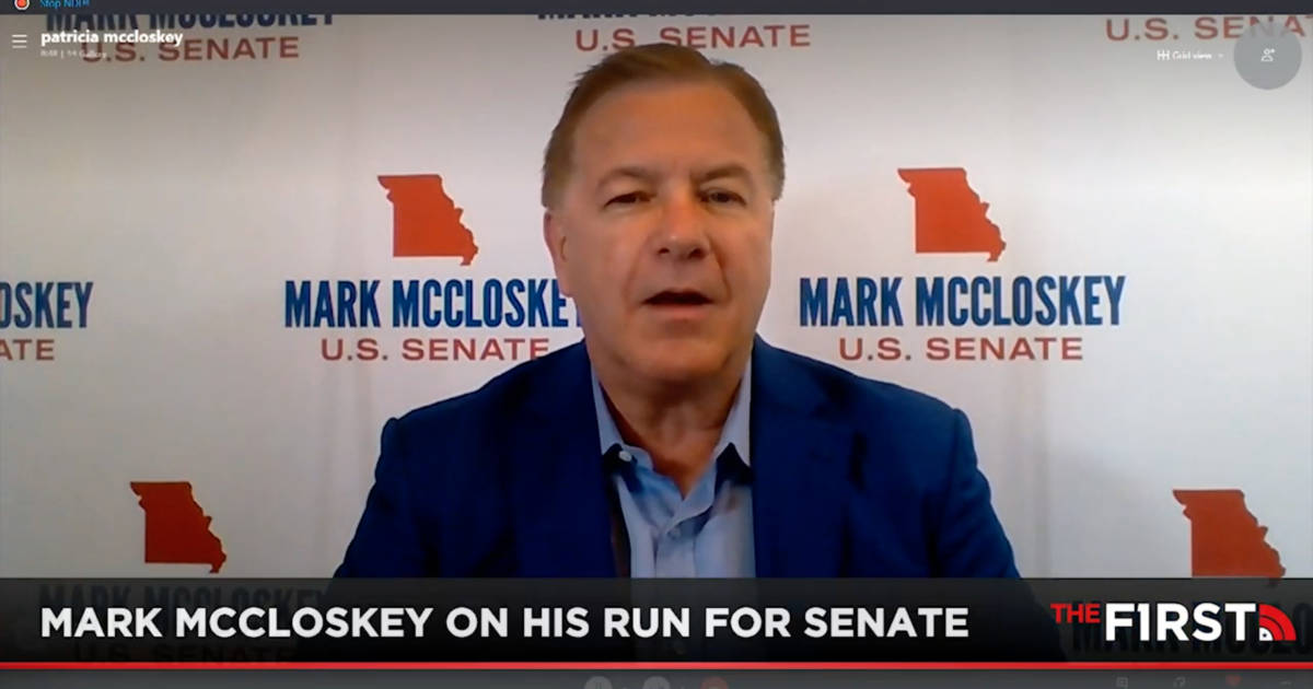 Mark McCloskey Launches Senate Campaign – The First TV