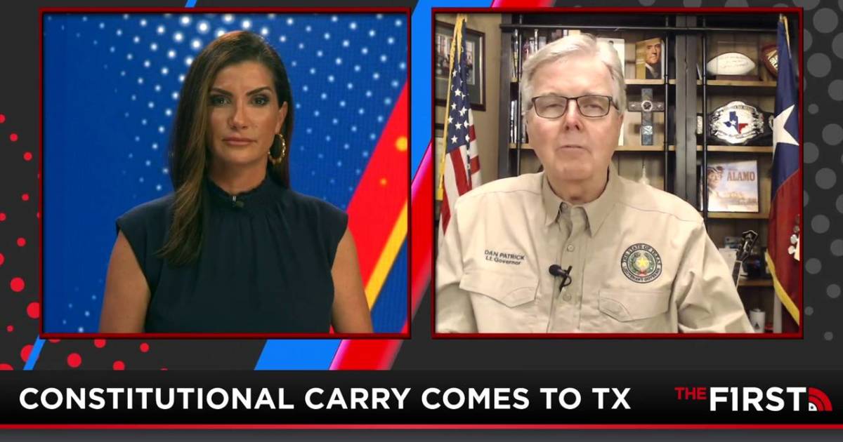 Texas Lt. Governor Dan Patrick Joins “Dana Loesch: No Apologies” – The ...