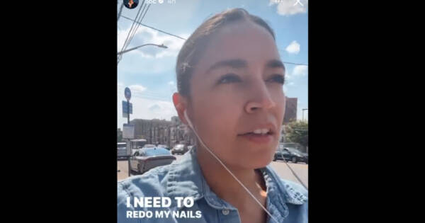 SO BRAVE: AOC Says She’s Getting a ‘Manicure’ as an ‘Act of Resistance ...