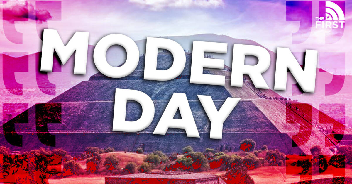 The Modern Day Aztec Temple – The First TV