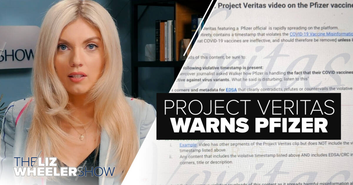 Project Veritas Warns: “Pfizer, Stay Tuned!” – The First TV