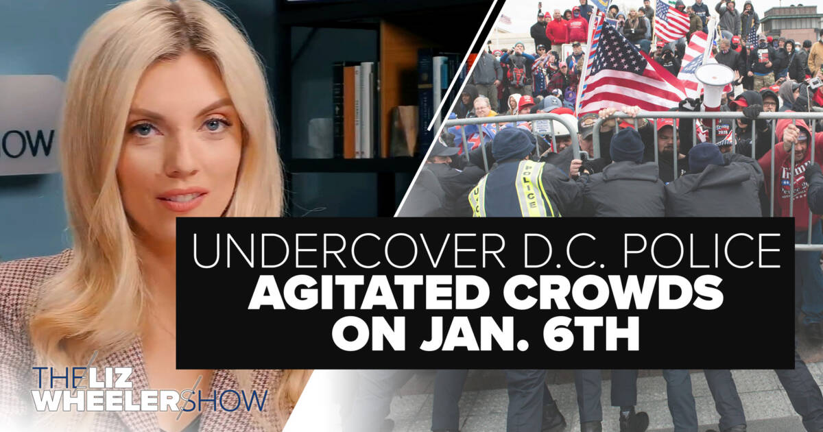 Federal Prosecutor Admits Undercover D.C. Police Agitated Crowds on Jan ...