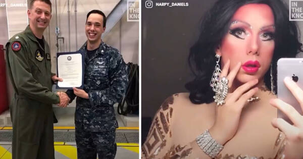 IN THE NAVY: U.S. Navy Hires Active Duty ‘Non-Binary’ Drag Queen to ...