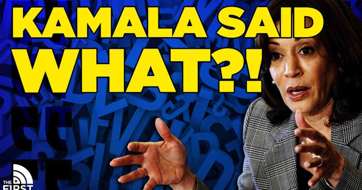 Kamala Dishes Confusing Word Salad On A.I. – The First TV
